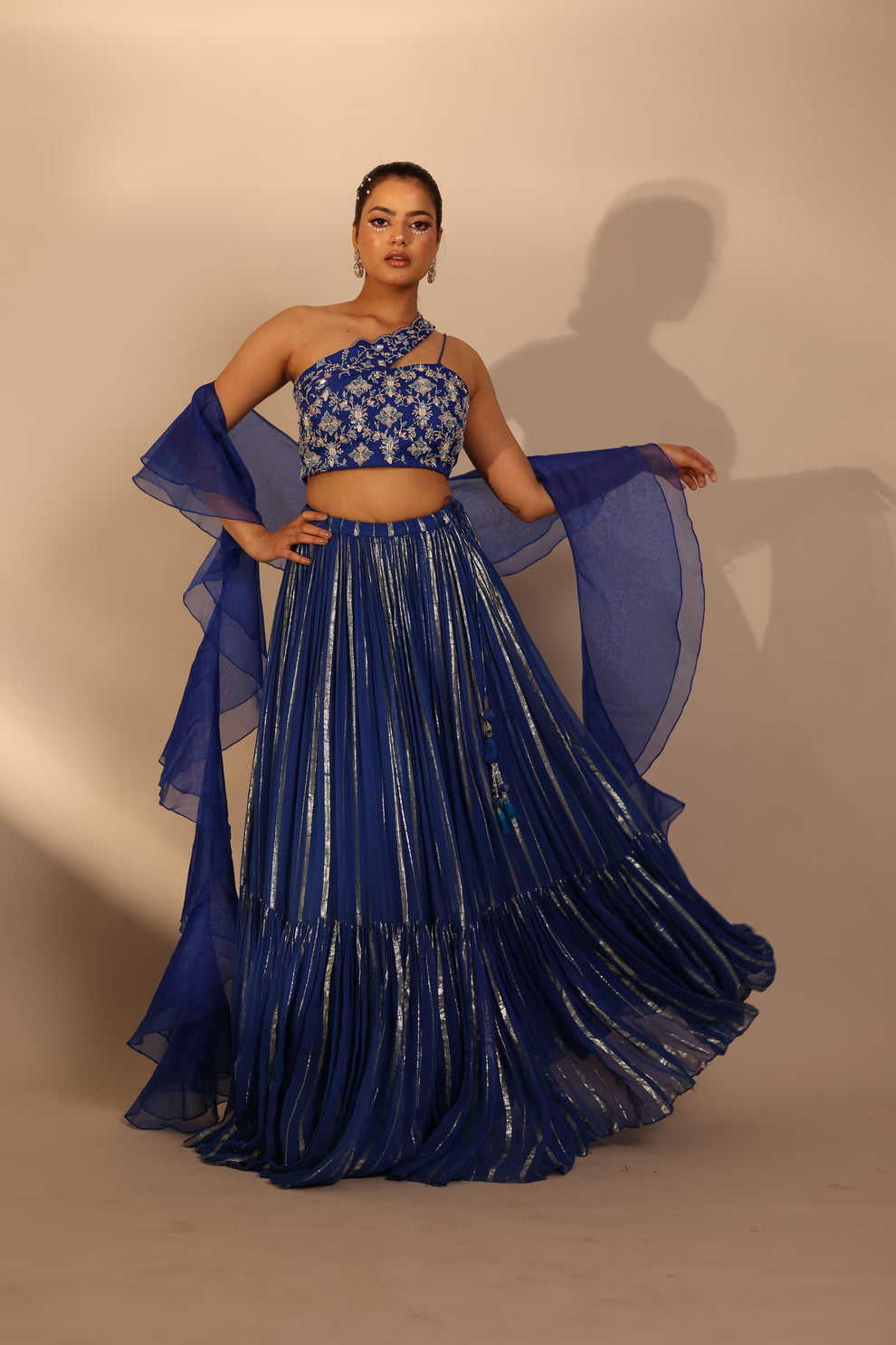 The Bluebell Lehenga set – Manisha Soni