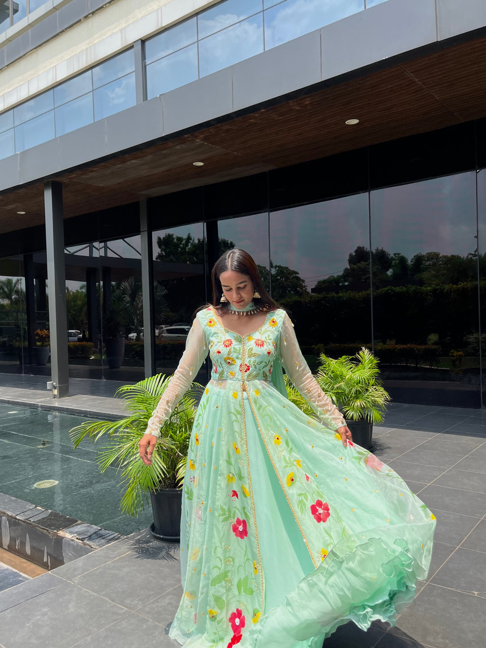 Zia Lehenga Anarkali – Manisha Soni